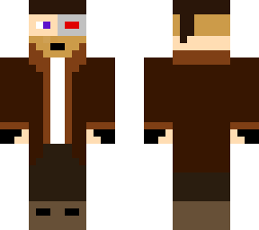 Cyborg Mobster | Minecraft Skin