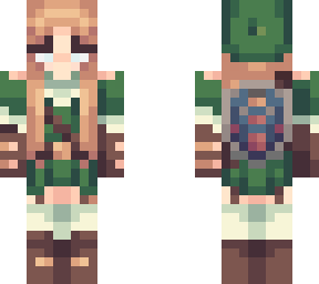 Female Link Minecraft Skin