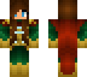 female mysterio | Minecraft Skin