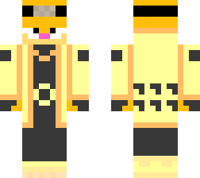 garfield naruto (hopefully fixed) | Minecraft Skin