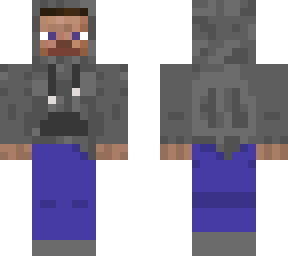 Grey Steve | Minecraft Skins