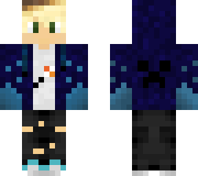 Cool boy with highlights | Minecraft Skin