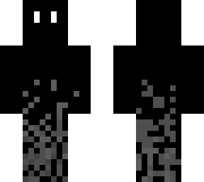 edited all black | Minecraft Skin