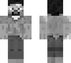 Grey Steve | Minecraft Skins