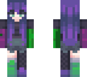 Mal From Decendants | Minecraft Skin