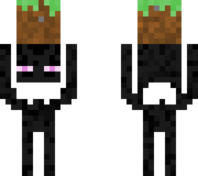 Tiny enderman | Minecraft Skin
