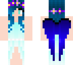blue angel | Minecraft Skin