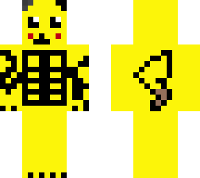 Buff pikachu | Minecraft Skin