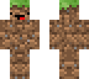 Dirt block noob | Minecraft Skin