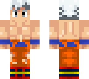 Goku Mastered Ultra Instinct | Minecraft Skin