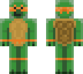 Michelangelo - Teenage Mutant Ninja Turtles | Minecraft Skin