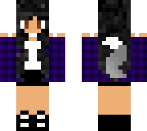 Purple Aphmau Wolf | Minecraft Skin