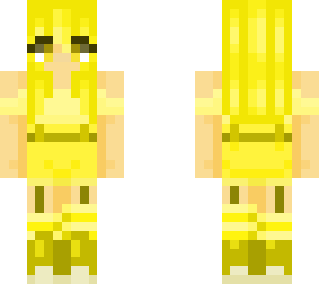 Yellow girl | Minecraft Skin