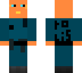Bald Finnish Police Officer | Minecraft Skin