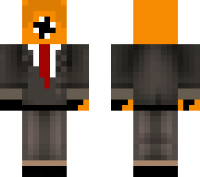 DSaF Roger Orange Phone Guy | Minecraft Skin