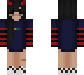 goth egirl cute aesthetic | Minecraft Skins