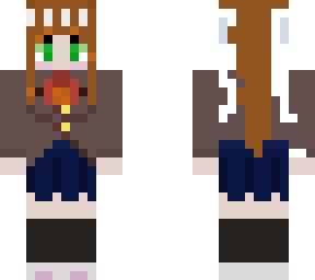 Just Monika | Minecraft Skin