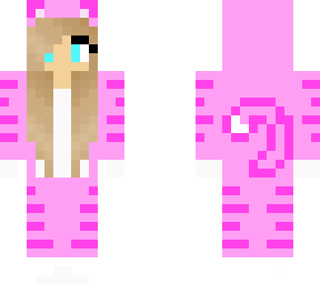 Cat Girl Pink | Minecraft Skins