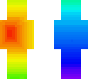 Rainbow Thermal Thingy | Minecraft Skin