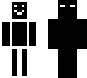 White Outline | Minecraft Skin