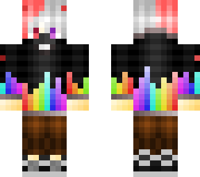 split demon | Minecraft Skins