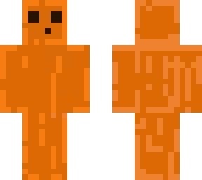 Orange slime | Minecraft Skin