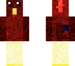 Rhode Island Red Rooster | Minecraft Skin