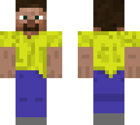 Yellow Steve | Minecraft Skins