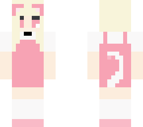 Fixed pink cat skin | Minecraft Skin