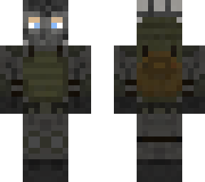 Gas Mask Soldier | Minecraft Skins