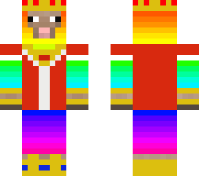 jeb_ king of the sheep | Minecraft Skin