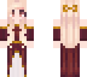 Medieval Elf Girl | Minecraft Skin