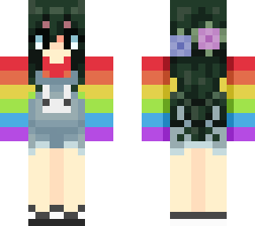 Pride Tsuyu Asui | Minecraft Skin