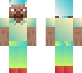 Rainbow Steve | Minecraft Skins