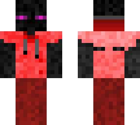 the red enderman :) | Minecraft Skin