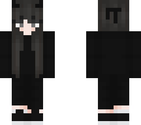 all black | Minecraft Skin