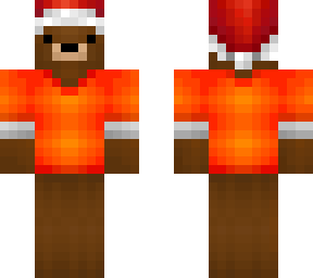 bear with timedeo shirt and hat | Minecraft Skin