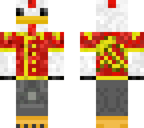 communist chicken | Minecraft Skins