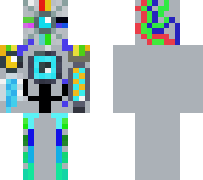 Futuristic Robot | Minecraft Skin
