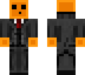 Orange slime | Minecraft Skin