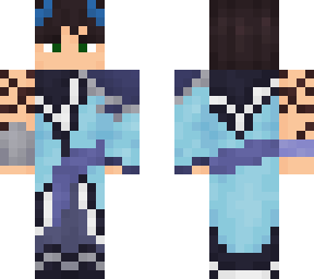 Pierce My Inner Demons (Green Eyes) | Minecraft Skin