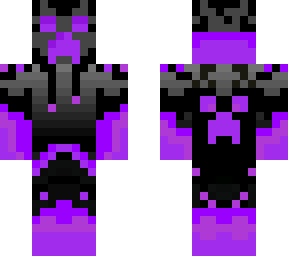 Purple End Creeper | Minecraft Skin