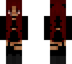 Red girl | Minecraft Skin