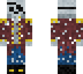 Skeleton Pirate Captain | Minecraft Skin