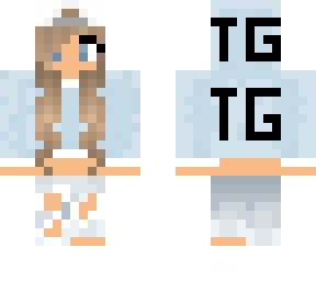 The gamer girl tg skin | Minecraft Skin