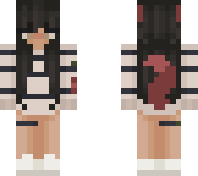 werewolf cute girl | Minecraft Skin