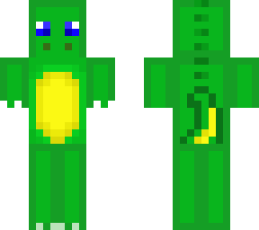 Bennie Bean Bienelein The Dinosaur | Minecraft Skin