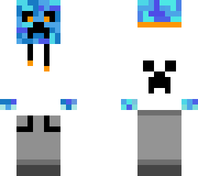 Blue Creeper | Minecraft Skin