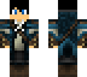 blue hunter | Minecraft Skin