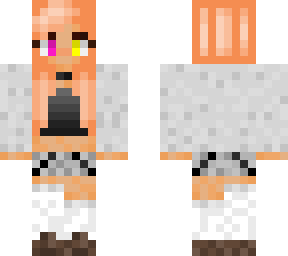 coral girl | Minecraft Skins
